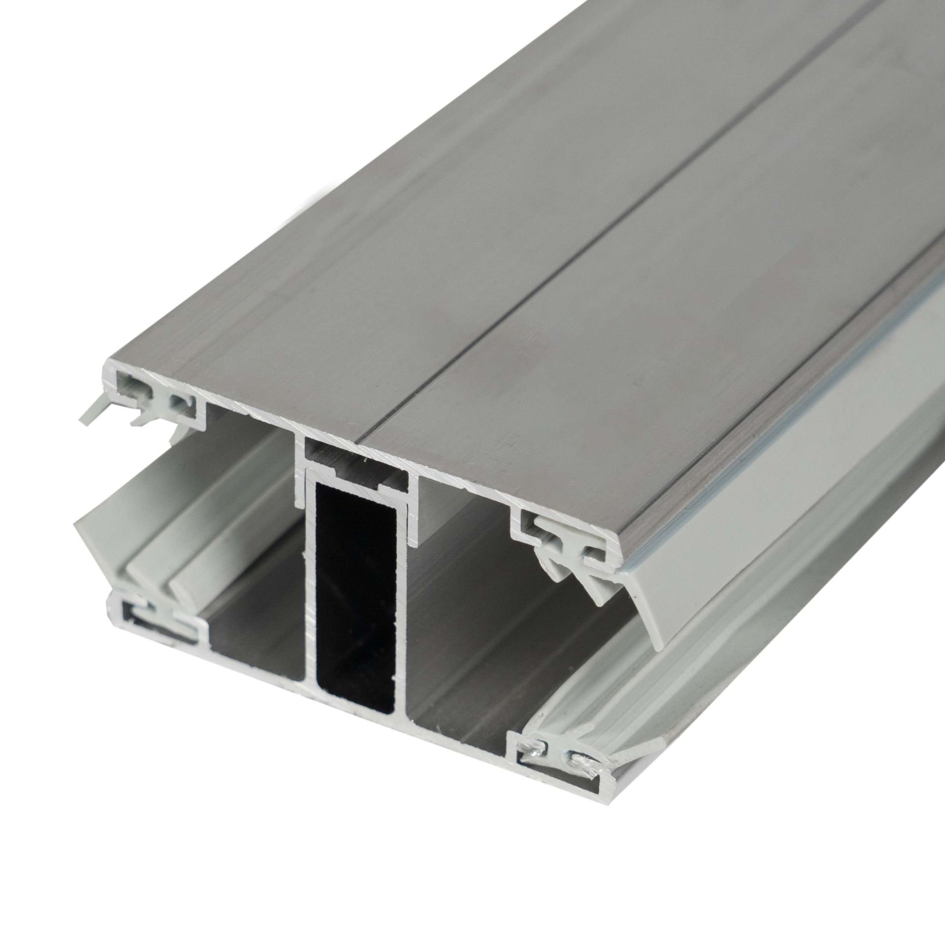 Alu-Alu Profilsystem mit Stegplatten 16 mm